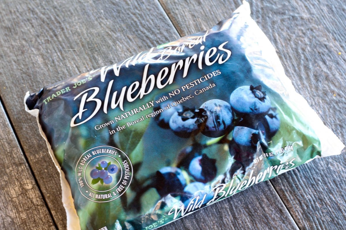 Wild Blueberry Snack Smoothie - Hungry Hobby