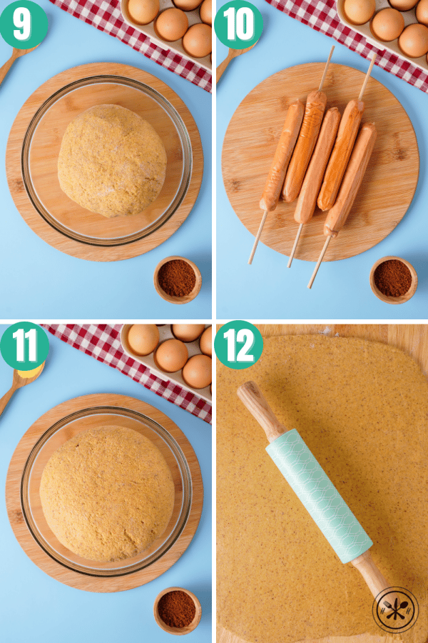 Healthy Homemade Corn Dogs - Hungry Hobby