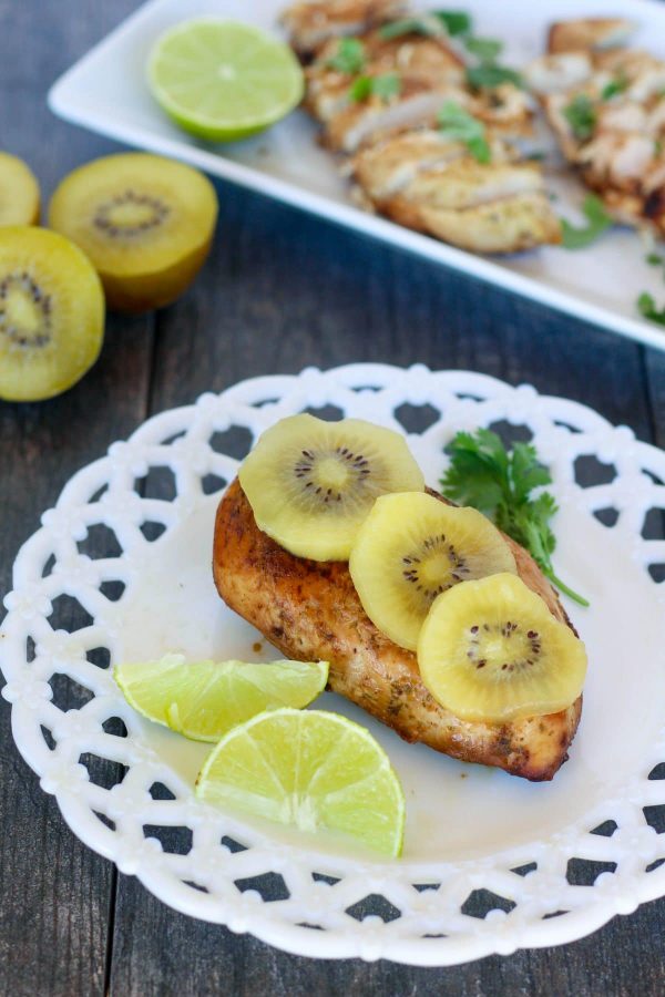 Kiwi Lime Marinated Chicken - Hungry Hobby