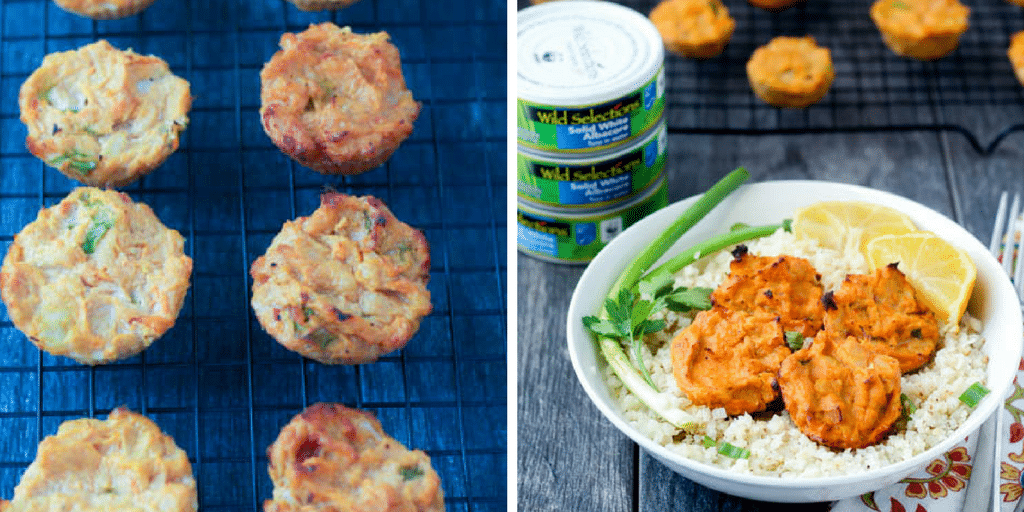 Spicy Tuna Hummus Cakes - Gluten Free, Dairy Free