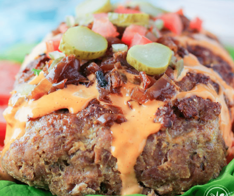 Animal Style Paleo Meatloaf - Gluten & Dairy Free