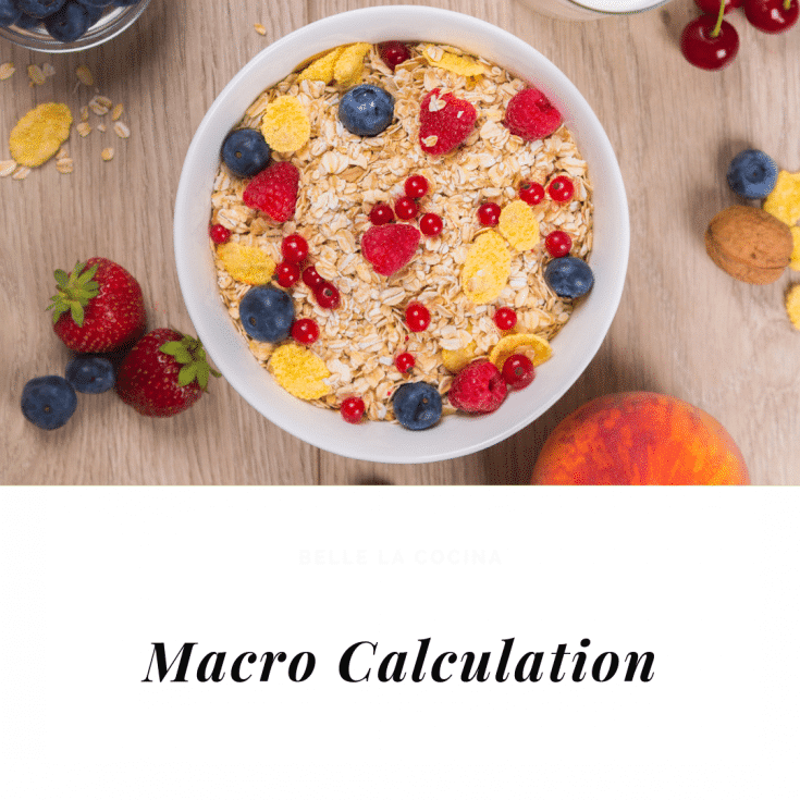 Macro Calculation & Consult with a Registered Dietitian