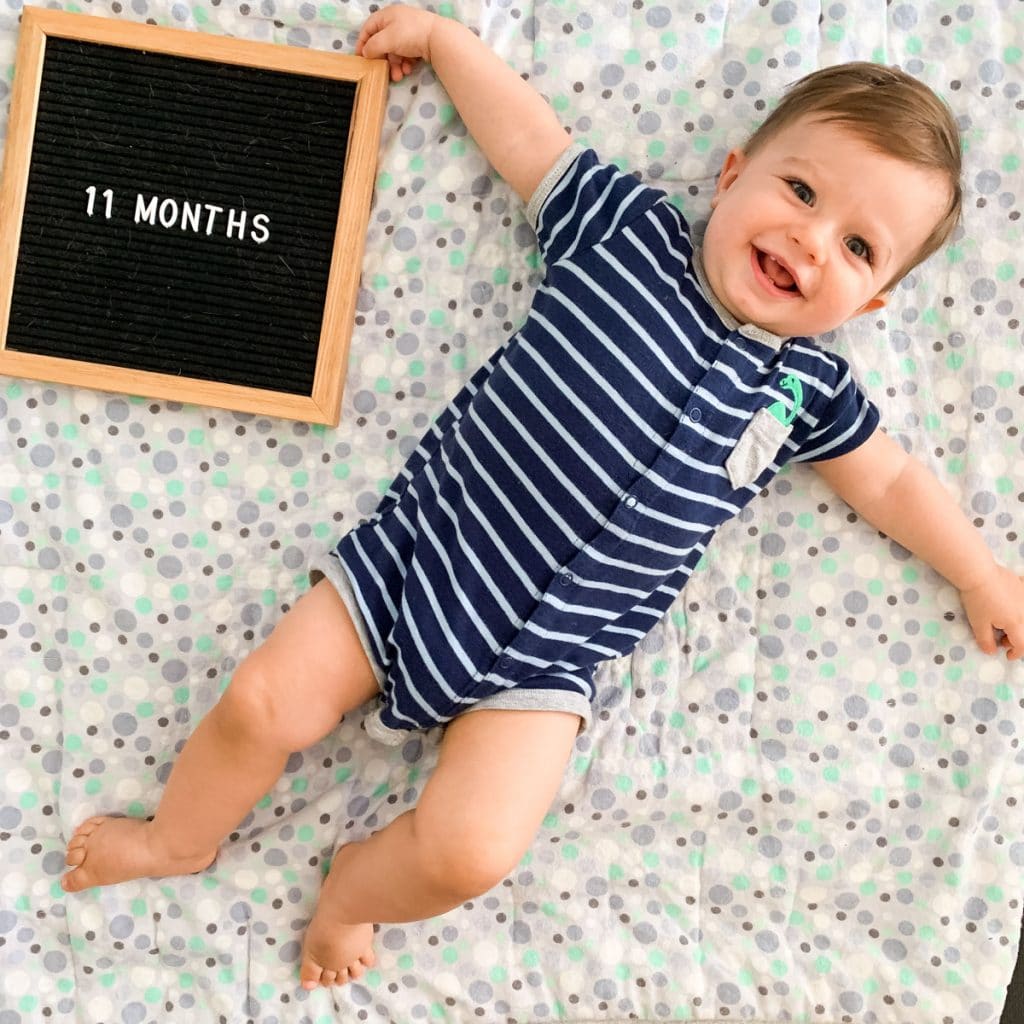 Dear Baby K - 11 Months - Hungry Hobby