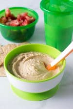 Homemade Hummus for Babies - Hungry Hobby