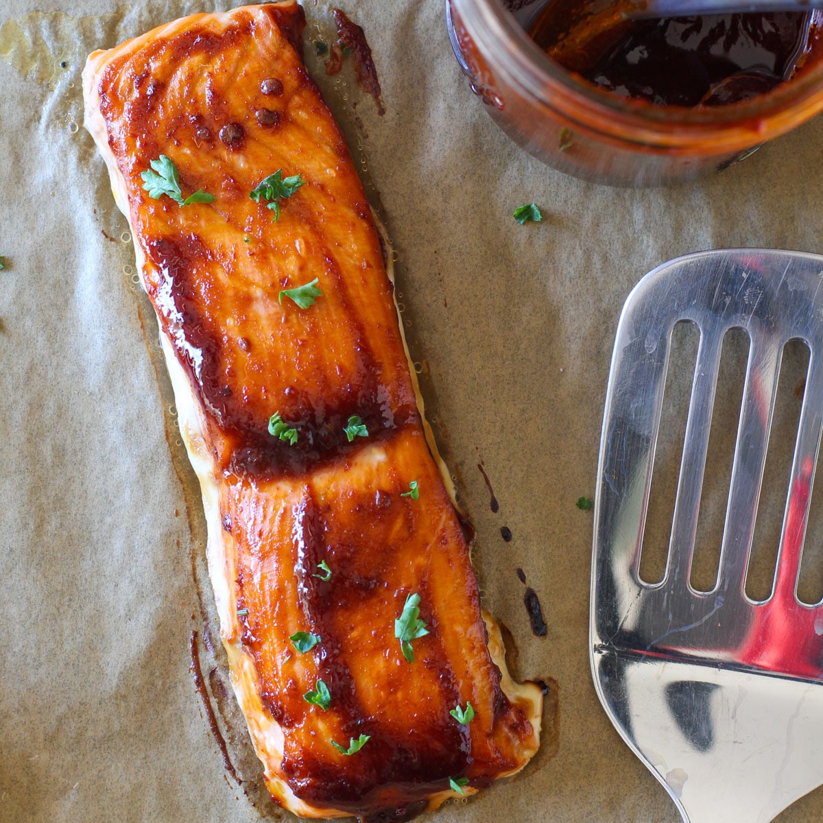 Honey Chipotle Salmon - Hungry Hobby