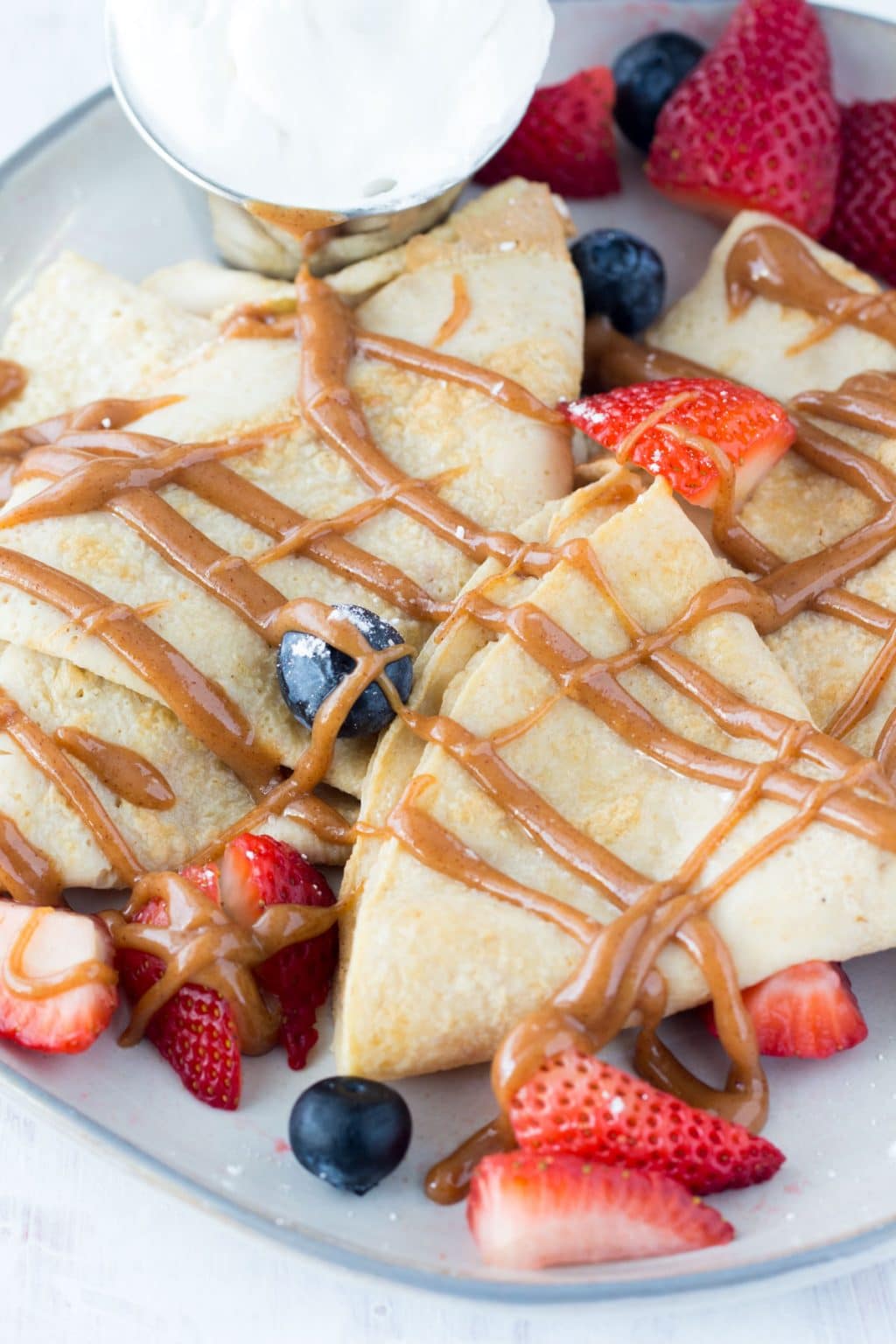 Egg White Crepes - Hungry Hobby
