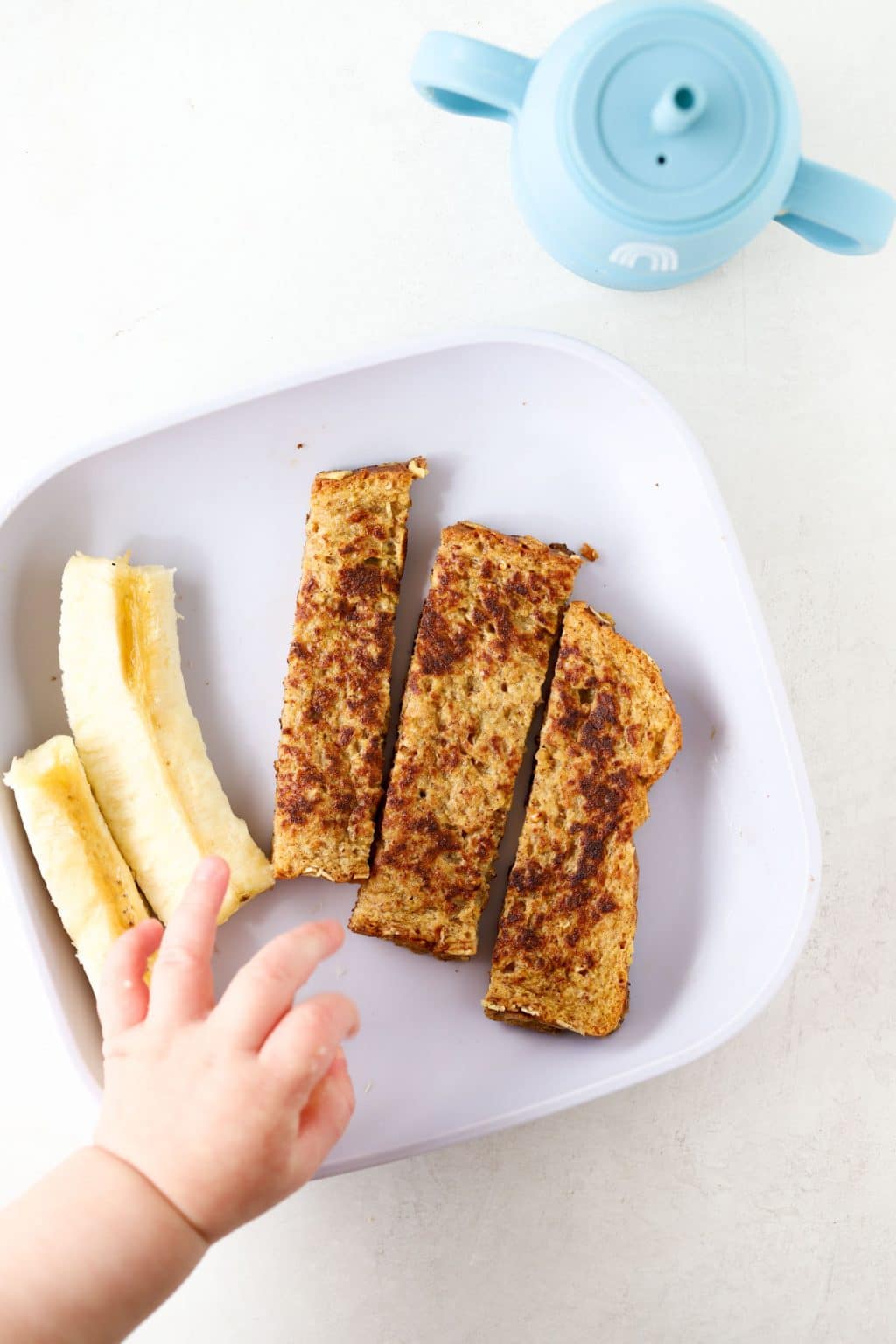 French Toast for Babies - Hungry Hobby
