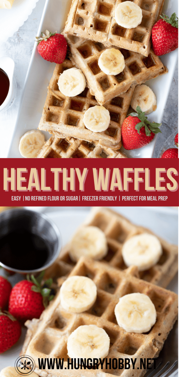 Healthy Waffle Recipe - Hungry Hobby
