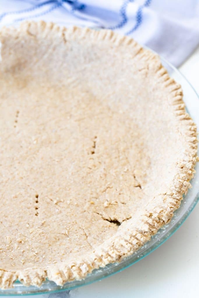 Oat Flour Pie Crust - Hungry Hobby