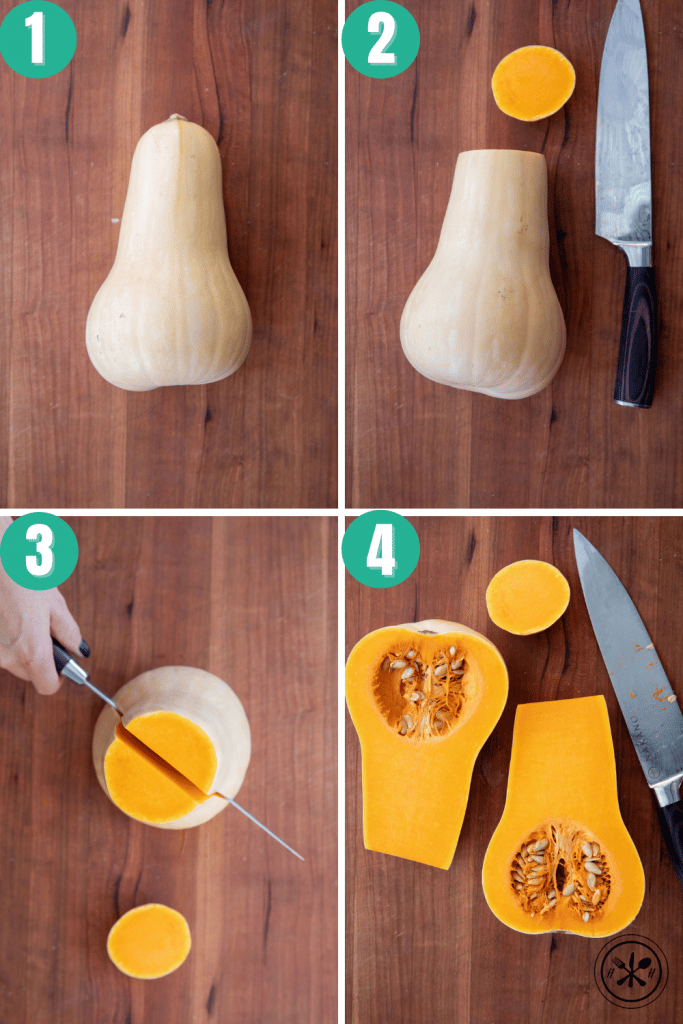 Roasted Butternut Squash Whole & Halves - Hungry Hobby