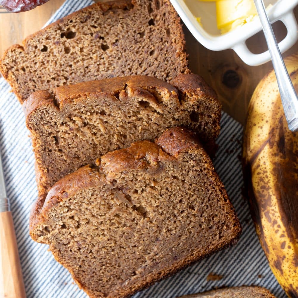 Banana Date Bread - Hungry Hobby